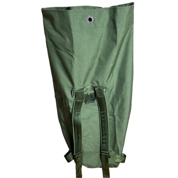 U.S. Army | Bags | Us Army Issue Duffel Bag Od Green Military Nylon Lg ...